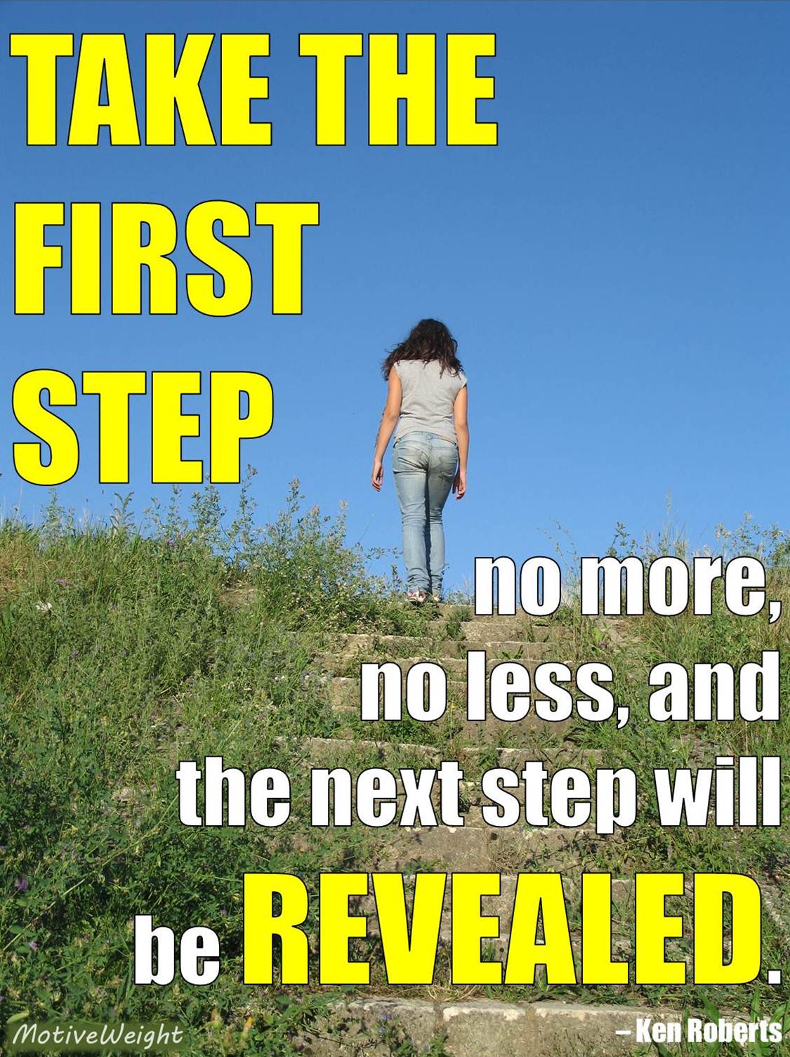 MotiveWeight: Just Take The First Step