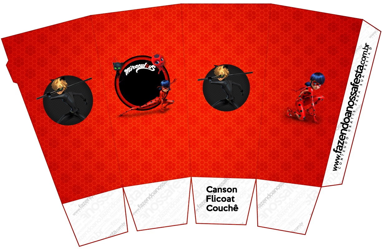 Miraculous Ladybug: Free Printable Boxes. - Oh My Fiesta! in english