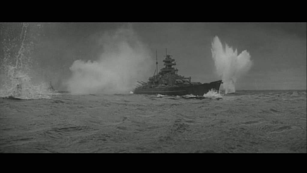 model ships in the cinema: Sink the Bismarck 1960