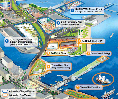 Yokohama Tourist Map Pictures | Map of Japan Cities