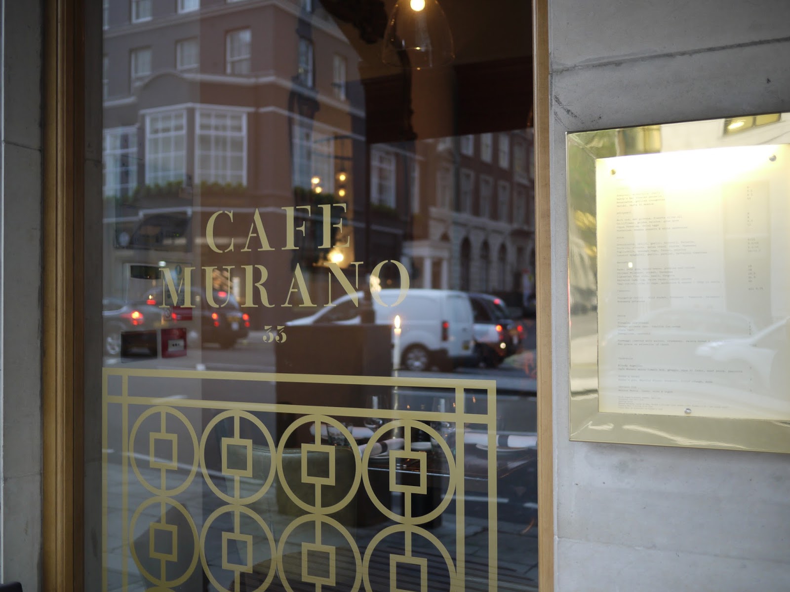 Cheese and Biscuits: Café Murano, St. James