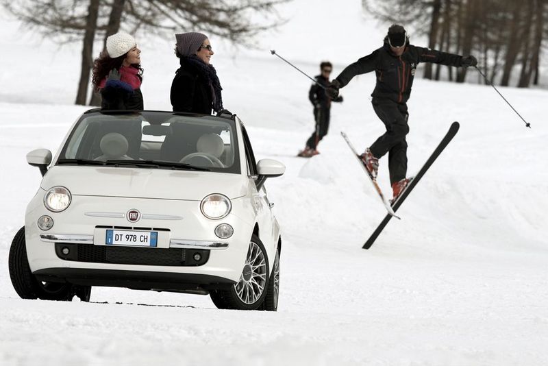 Fiat 500 USA: How The Fiat 500 Handles Snow