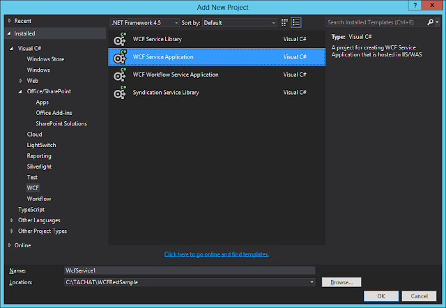SharePoint With THILI: Create Custom WCF service for SharePoint using Visual Studio.