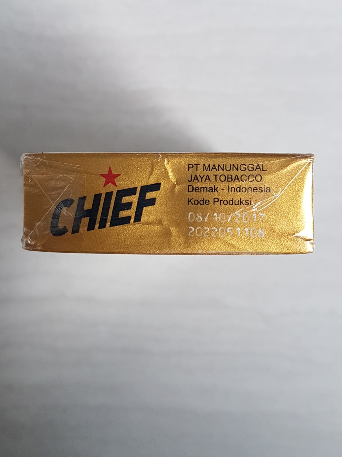 Chief, SKM Full Flavor Medium Ukuran Long Size Pertama dari Group Djarum