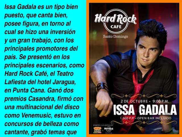 JOSEPH CACERES: Preguntan por Issa Gadala