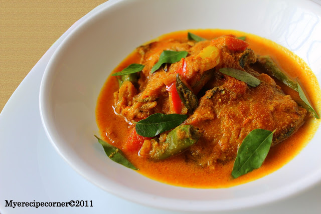 Mye's Kitchen: Kerala Fish Stew/ Meen Moilee Recipe