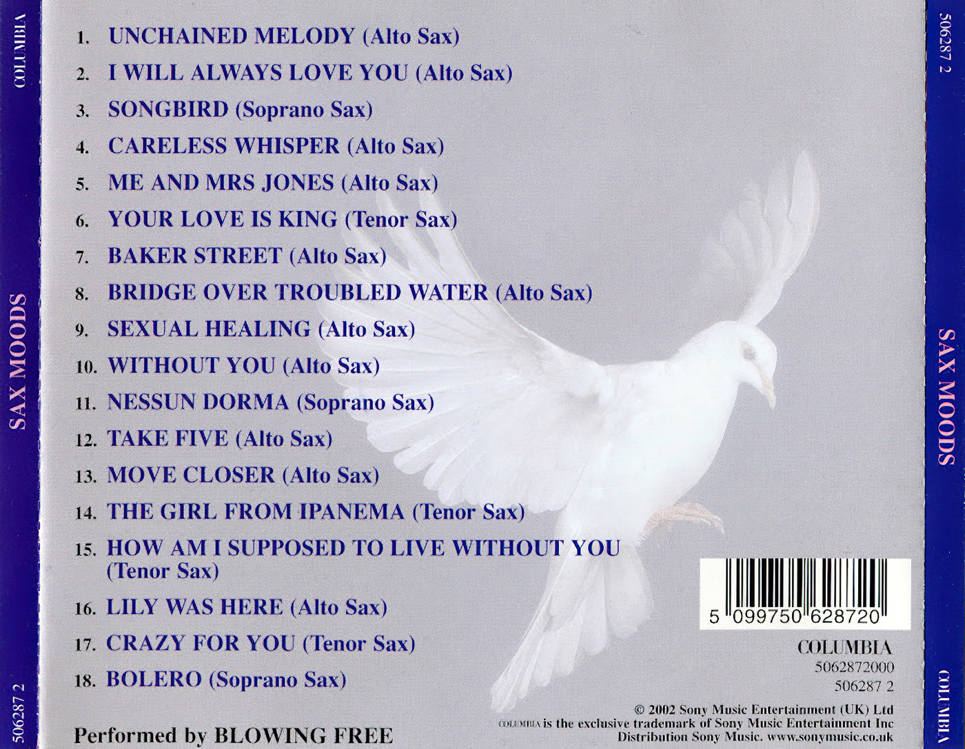 Chia sẻ nhạc Lossless & Lossy: Blowing Free - Sax Moods - Capture The ...