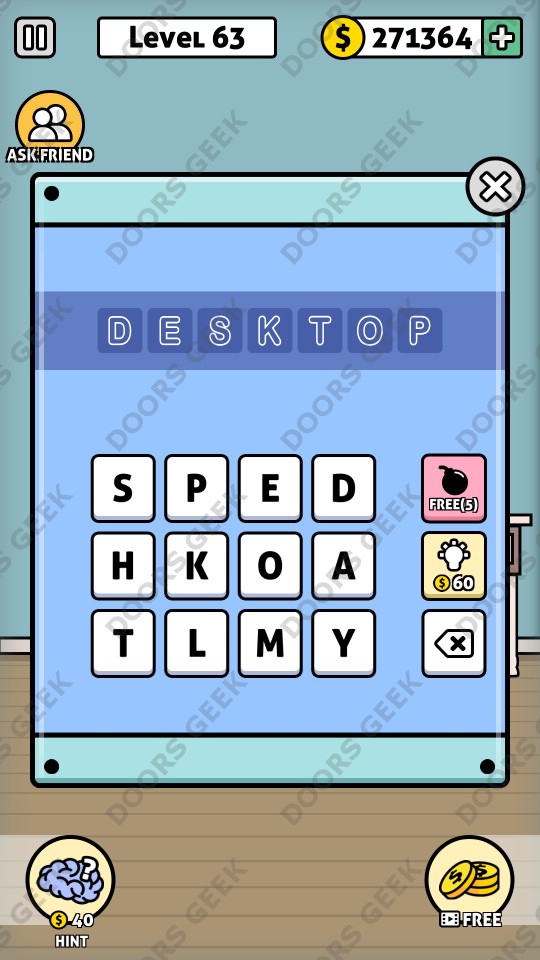 Escape Room Mystery Word Level 63 Answer Doors Geek escape-room-mystery-word-level-63-answer-doors-geek