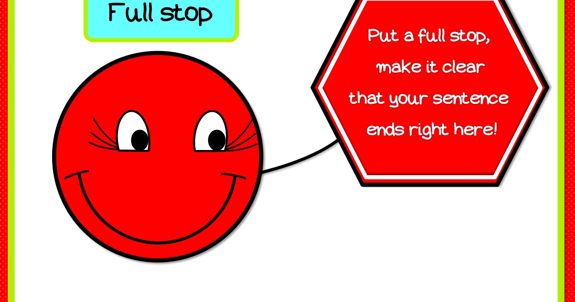 Teachers Aid: Punctuation marks, posters with poems