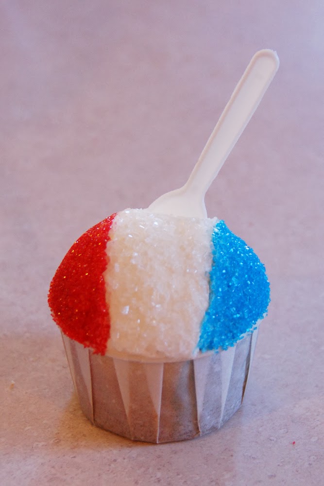 The Almost Perfectionist: Snow Cone Cupcakes