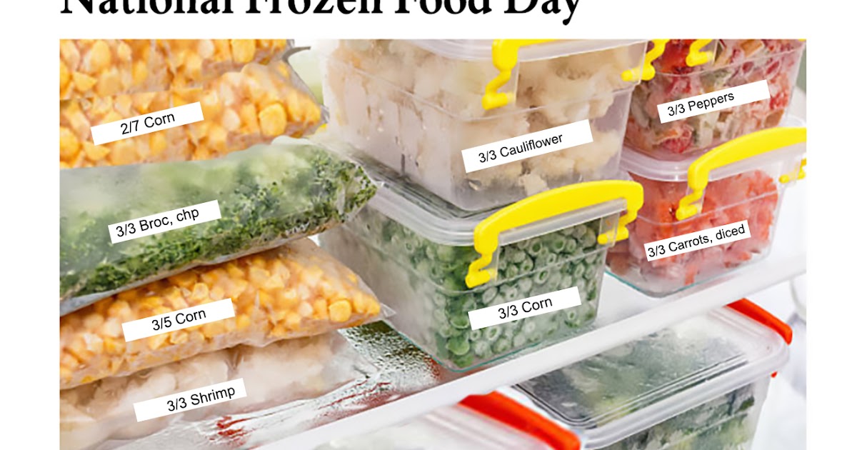 Dietitians Online Blog: National Frozen Food Day