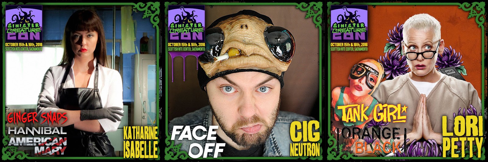 Gore Noir Magazine: Don't Miss This! Sinister Creature Con in ...