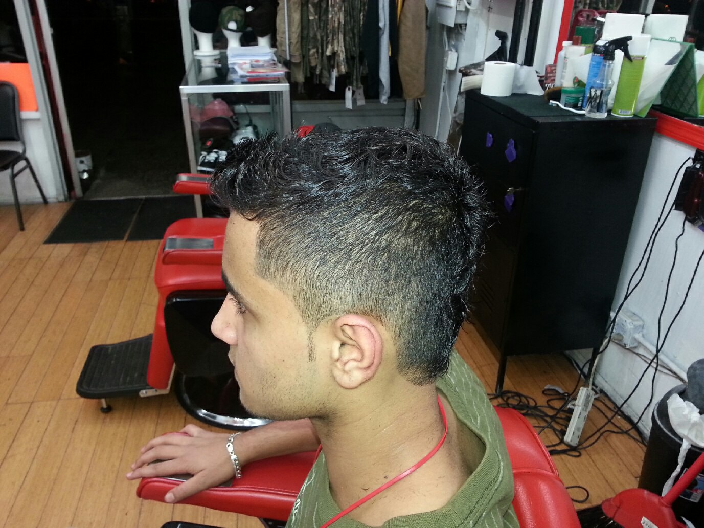 Fadez & Ink: Mohawk with Double Edge-Up Design