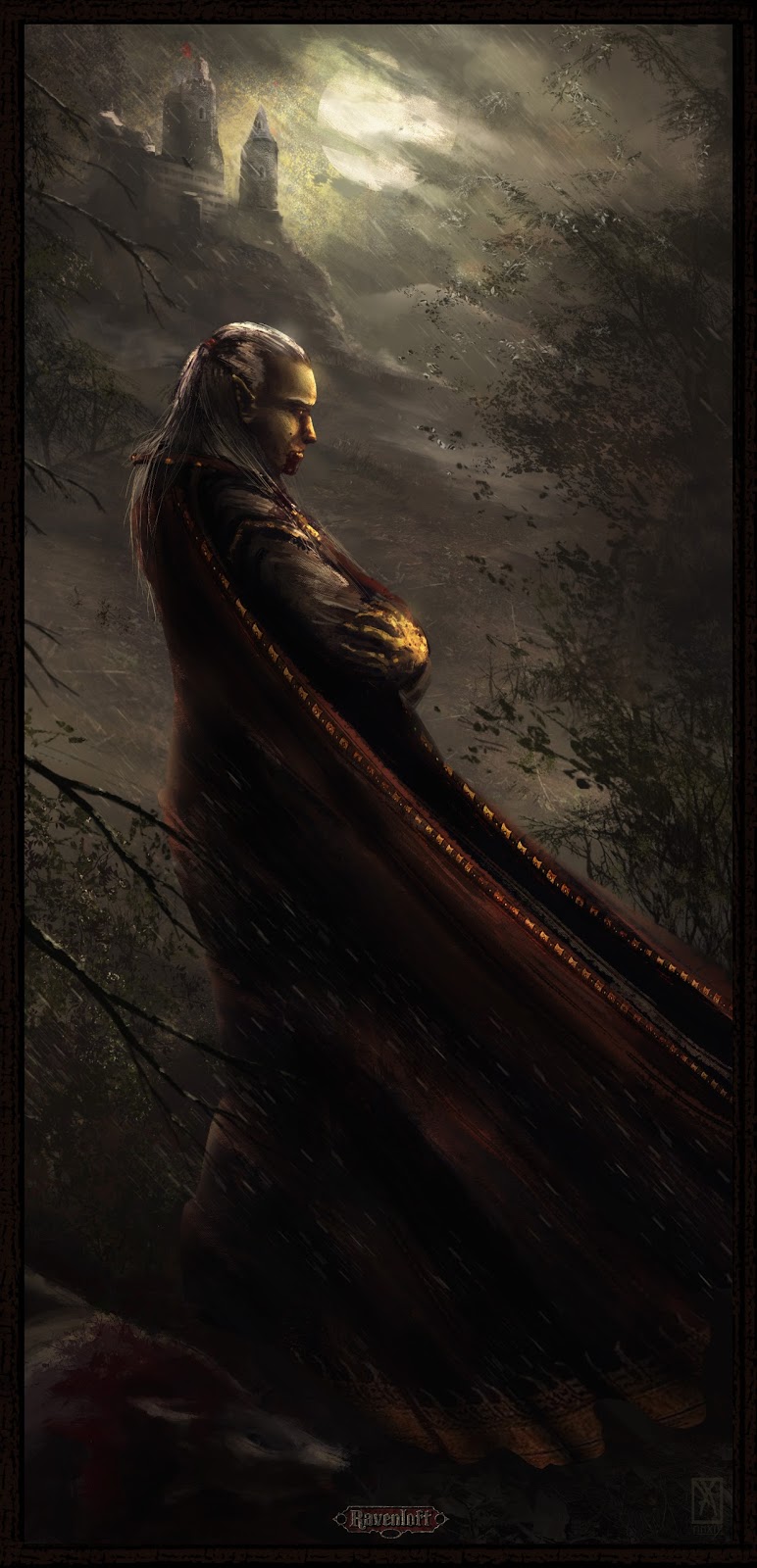 Art by David Metzger: Jander Sunstar - Ravenloft fanart