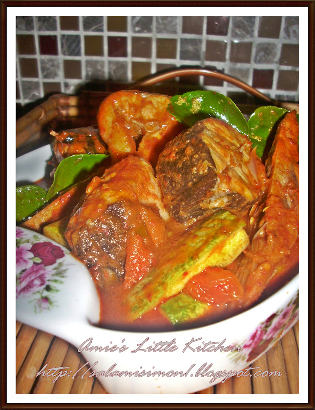 Ikan Sembilang Masak Kari Asam Pedas - Amie's Little Kitchen