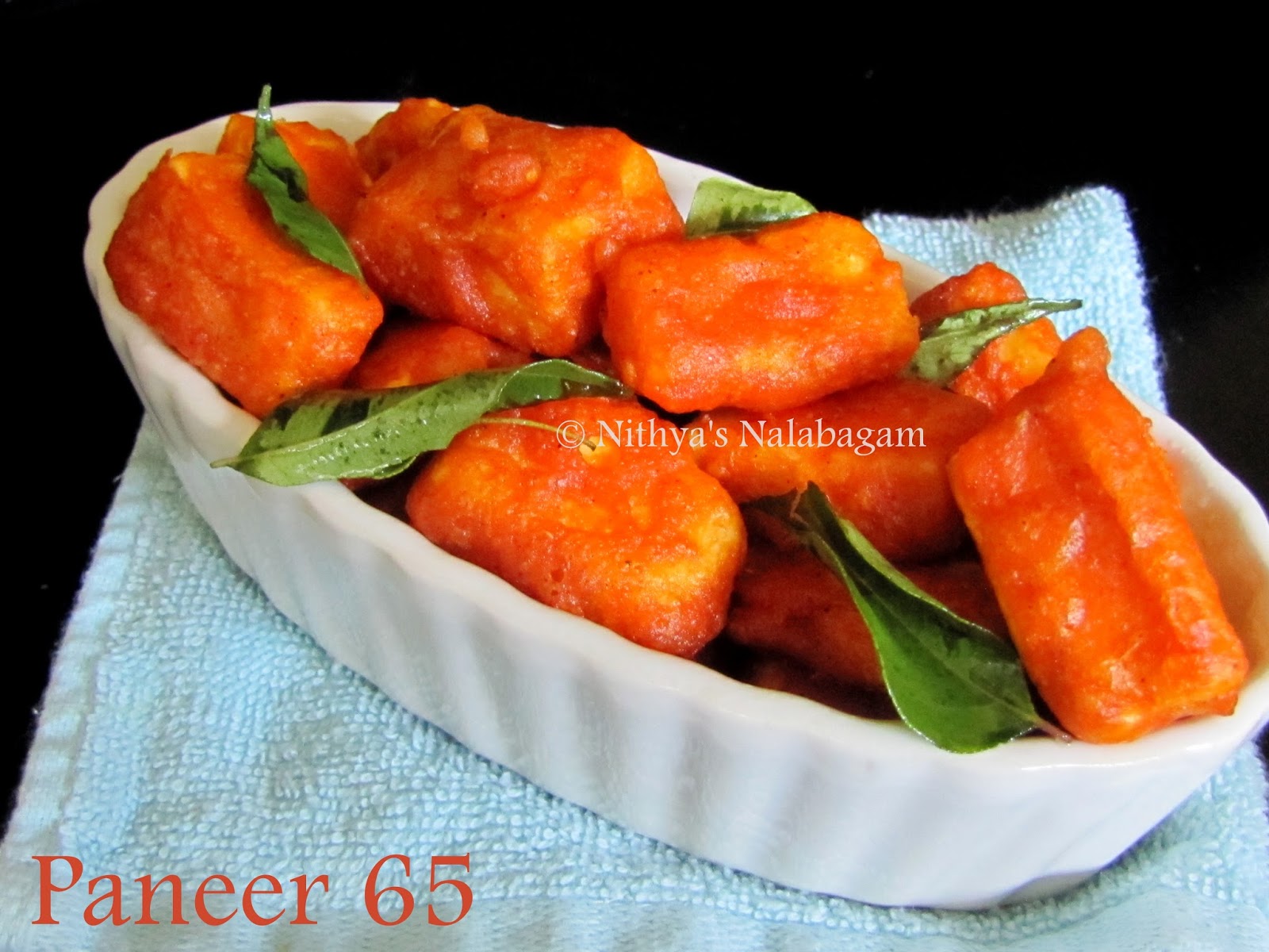 Paneer 65 |Nithya's Nalabagam