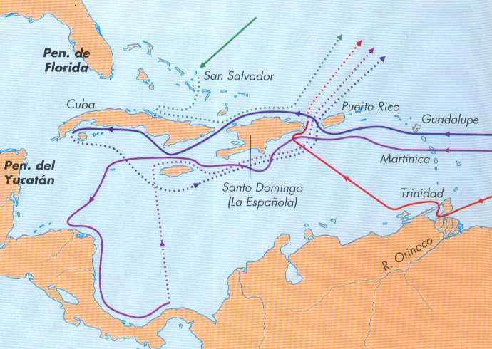 Viajes de Colón-cartografía