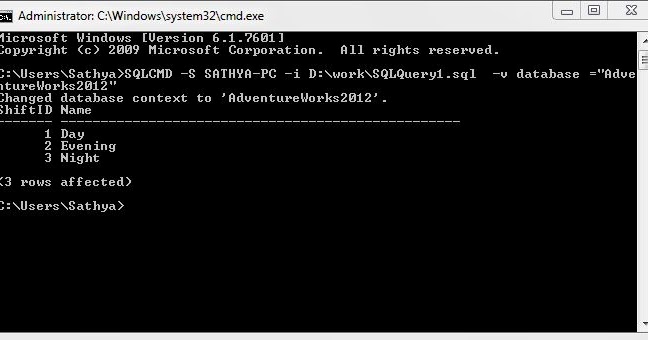 All about SQLServer: SQL Server - Example for invoking sql file through ...