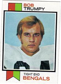 1973 Topps Football Project: #7 - BOB TRUMPY, TE, Bengals