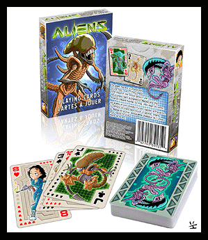 JIMSMASH ! ! !: CUSTOME 'ALIEN' PLAYING CARDS