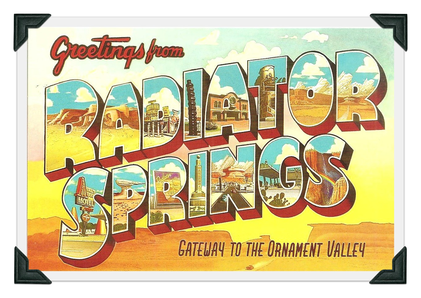 Zetta's Aprons: Vintage Vacations...Radiator Springs!