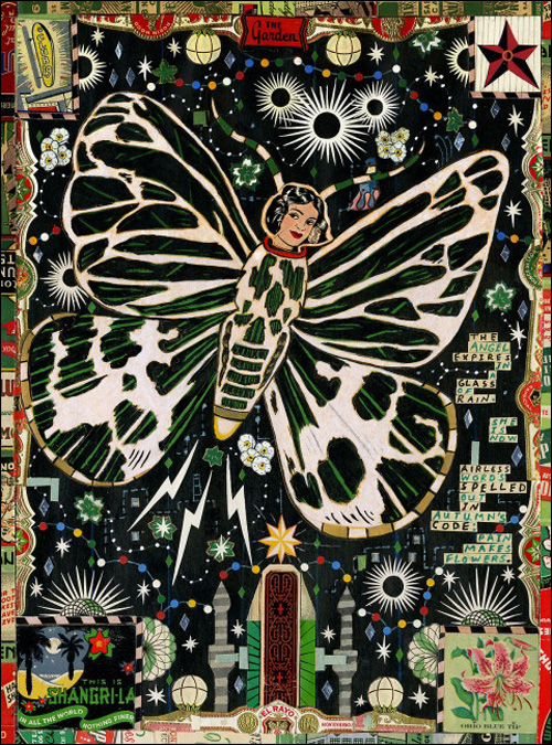 My Owl Barn: Tony Fitzpatrick: A Collage Artist