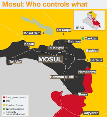 GIS Research and Map Collection: Maps of Mosul and Iraq Available from ...