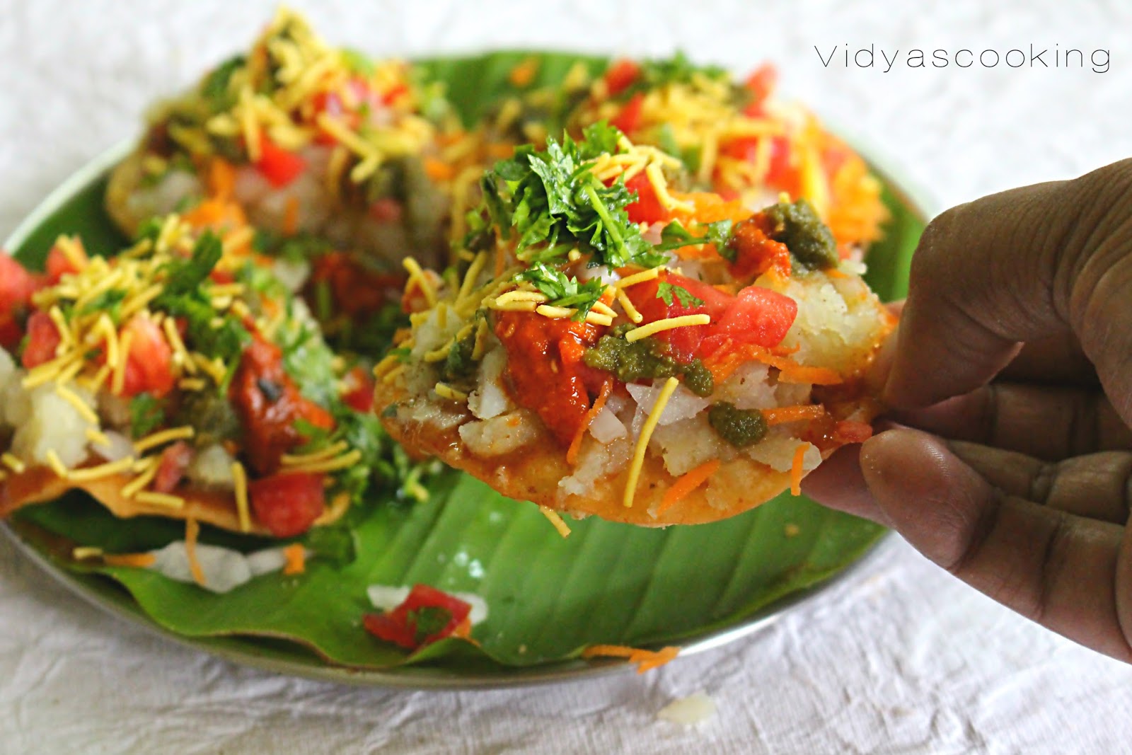 Street Food Series: Sev Puri Chaat Recipe