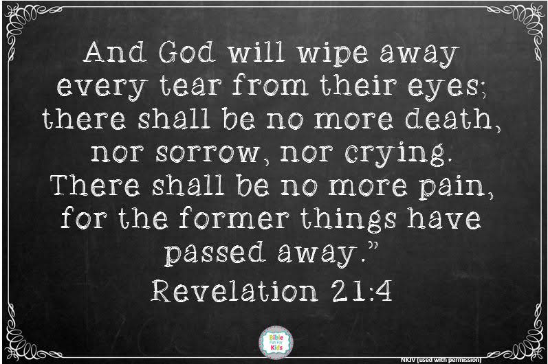 God Will Wipe Away the Tears | Bible Fun For Kids