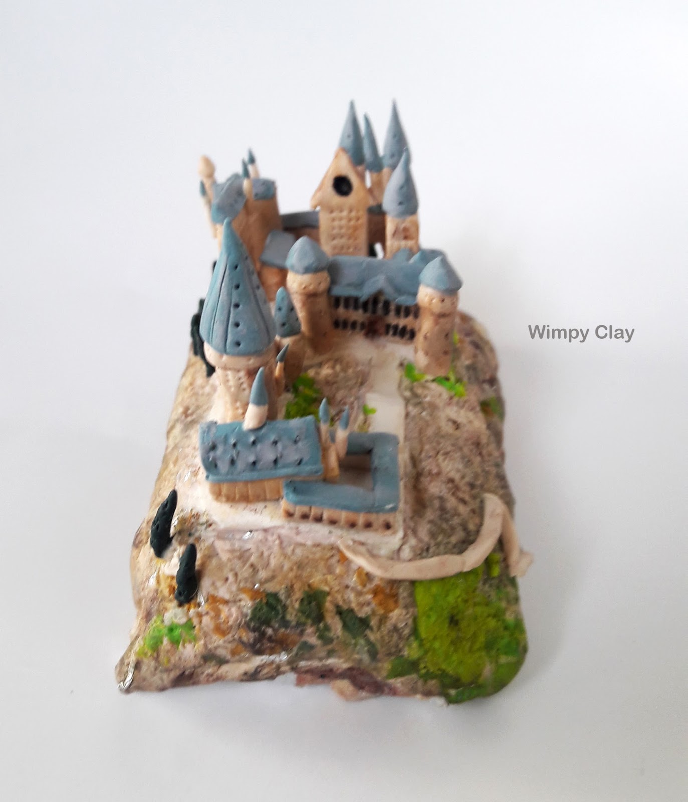 Wimpy Clay: Miniature Hogwarts Castle Harry Potter Inspired