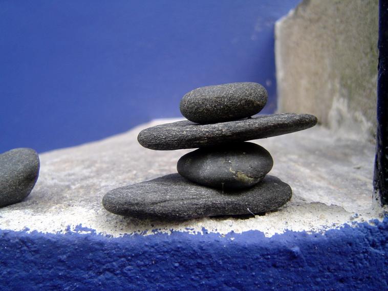 Zen Relaxation Backgrounds: Blue Zen