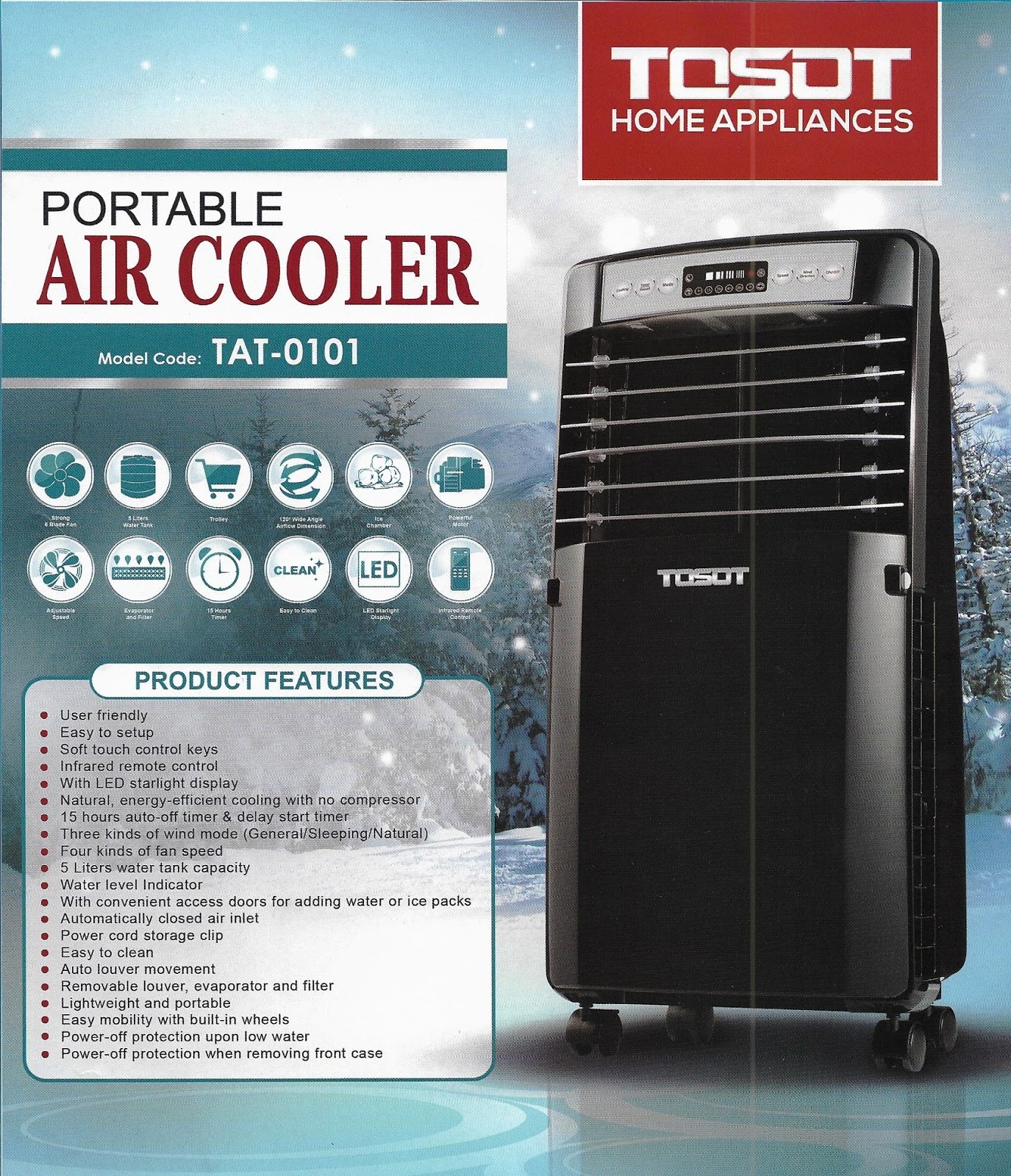 MaximaxSystems.com: TOSOT PORTABLE AIR COOLER