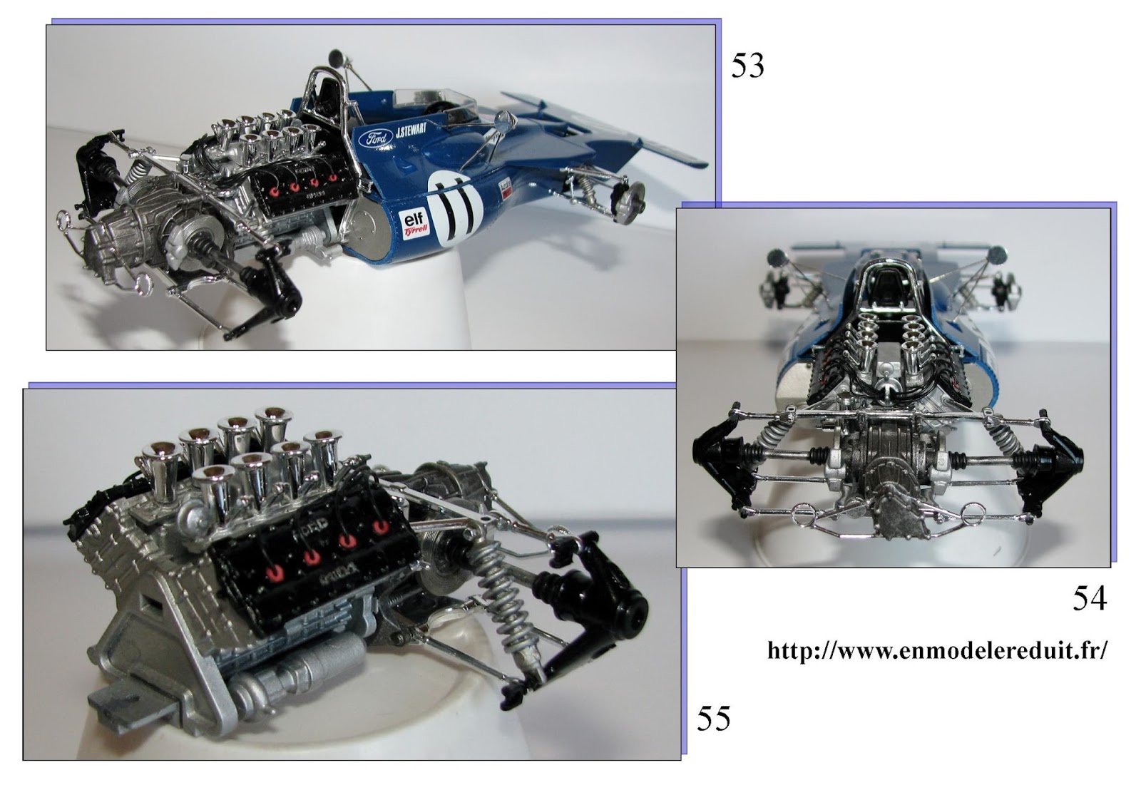 En Modèle Réduit: Tyrrell 003 1971 Version GP de MONACO