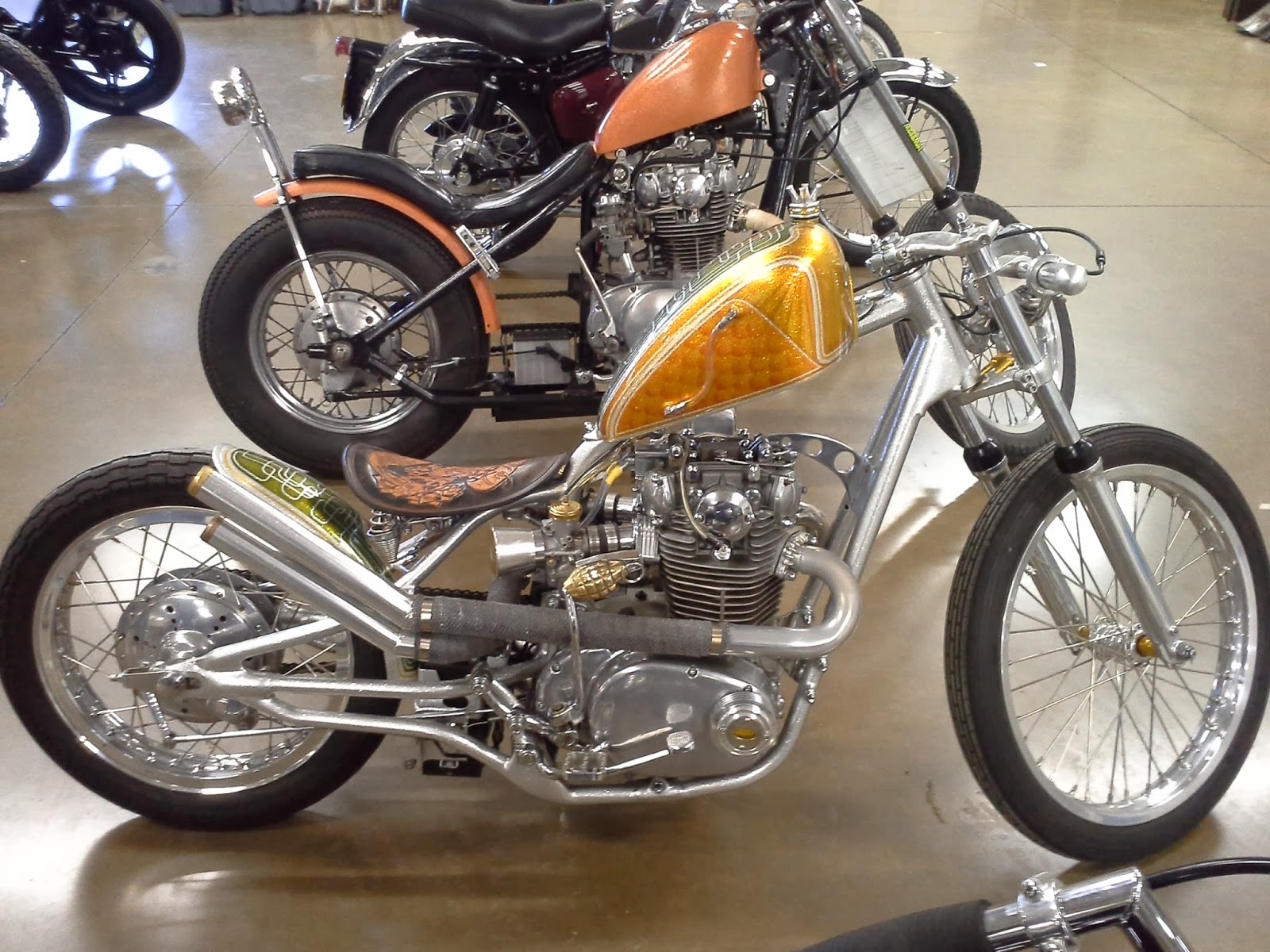 Double Aught Garage Blog: Lowbrow Customs - Midwest Moto Swap