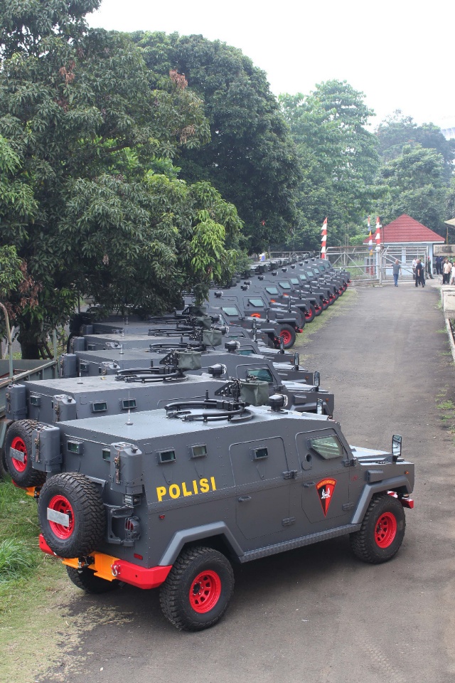 Brimob Gunakan Rantis ILSV Merupakan Komitment POLRI Laksanakan Amanat ...