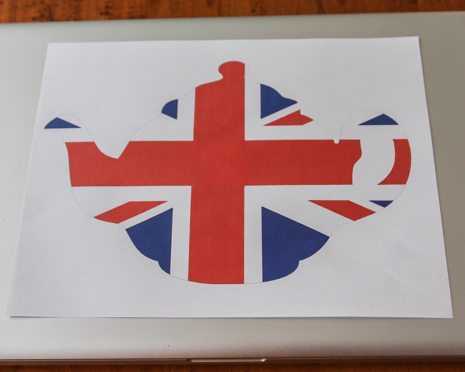 Linen Tiger: Union Jack Tea Pot