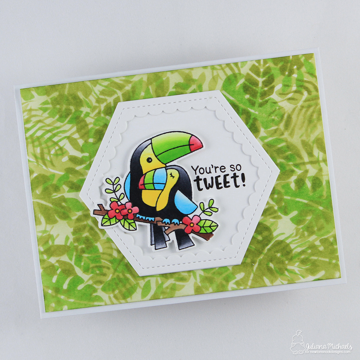 Stenciled Backgrounds 3 Ways - 17turtles Juliana Michaels