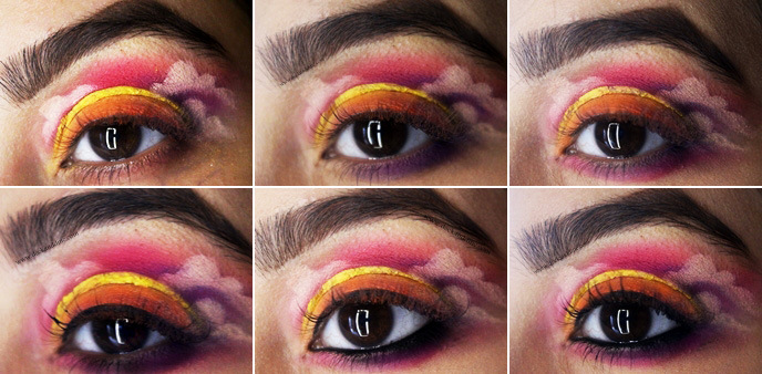 Cloud Eye Makeup Tutorial With Step by Step Pictures - Deck and Dine