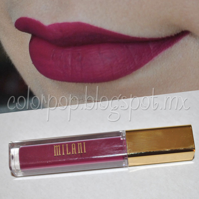Color Pop: Swatches Milani Amore Matte Lip Creme