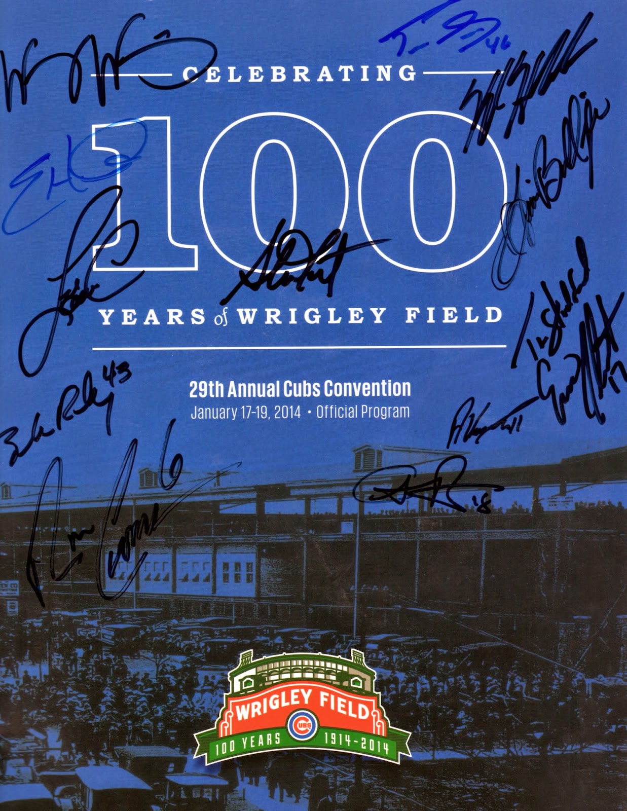 Cubs Convention Insider: Program Cover Archive