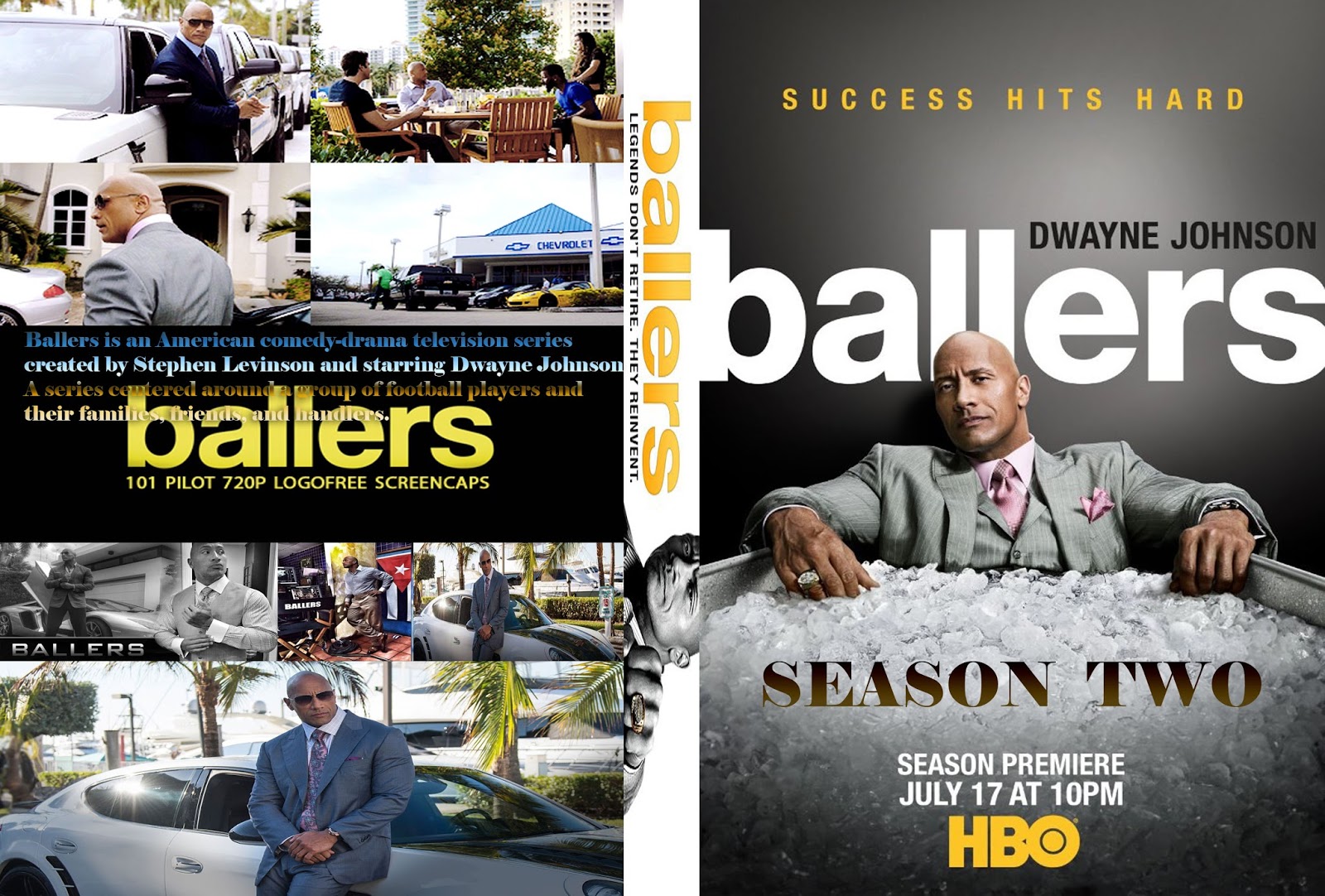 KIM JACOBS UG: BALLERS (TV SERIES) SEASON TWO DVD COVER (@KIM JACOBS UG)