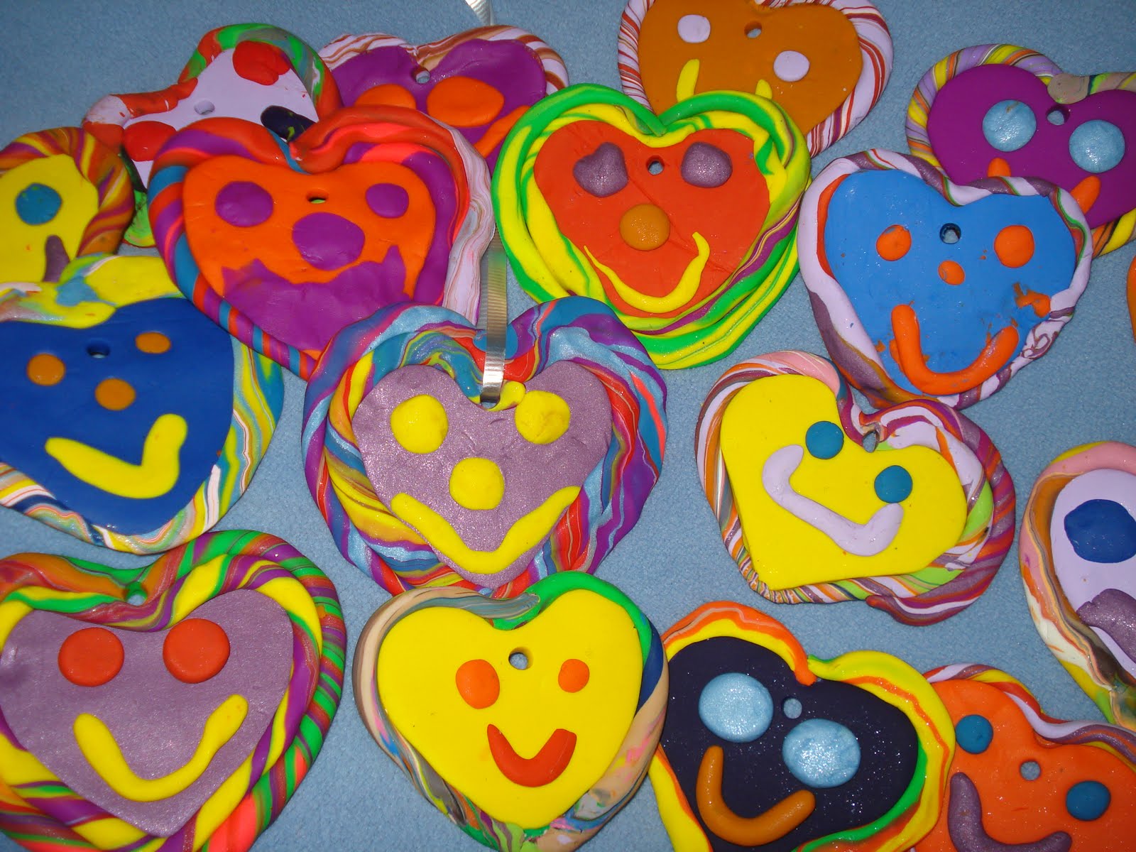 Terry Taylor Studio: Clay heart project!