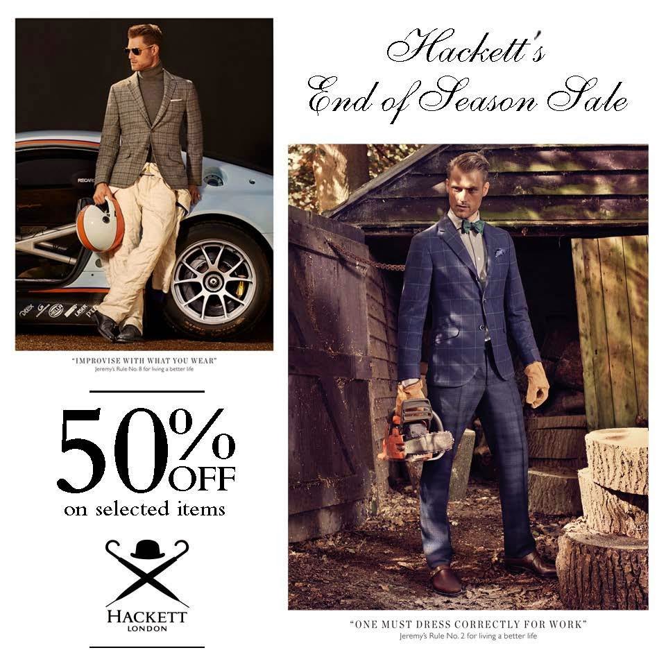 Manila Shopper: Hackett London End of Season SALE: til Feb 2014