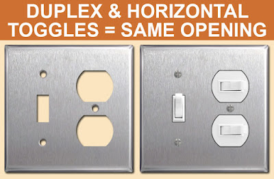 Kyle Switch Plates: Sideways Horizontal Toggle Switch Covers Explained
