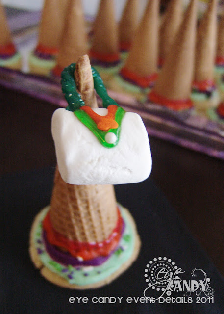 Eye Candy Creative Studio: {Halloween TREATS} How to make Witch hat ...