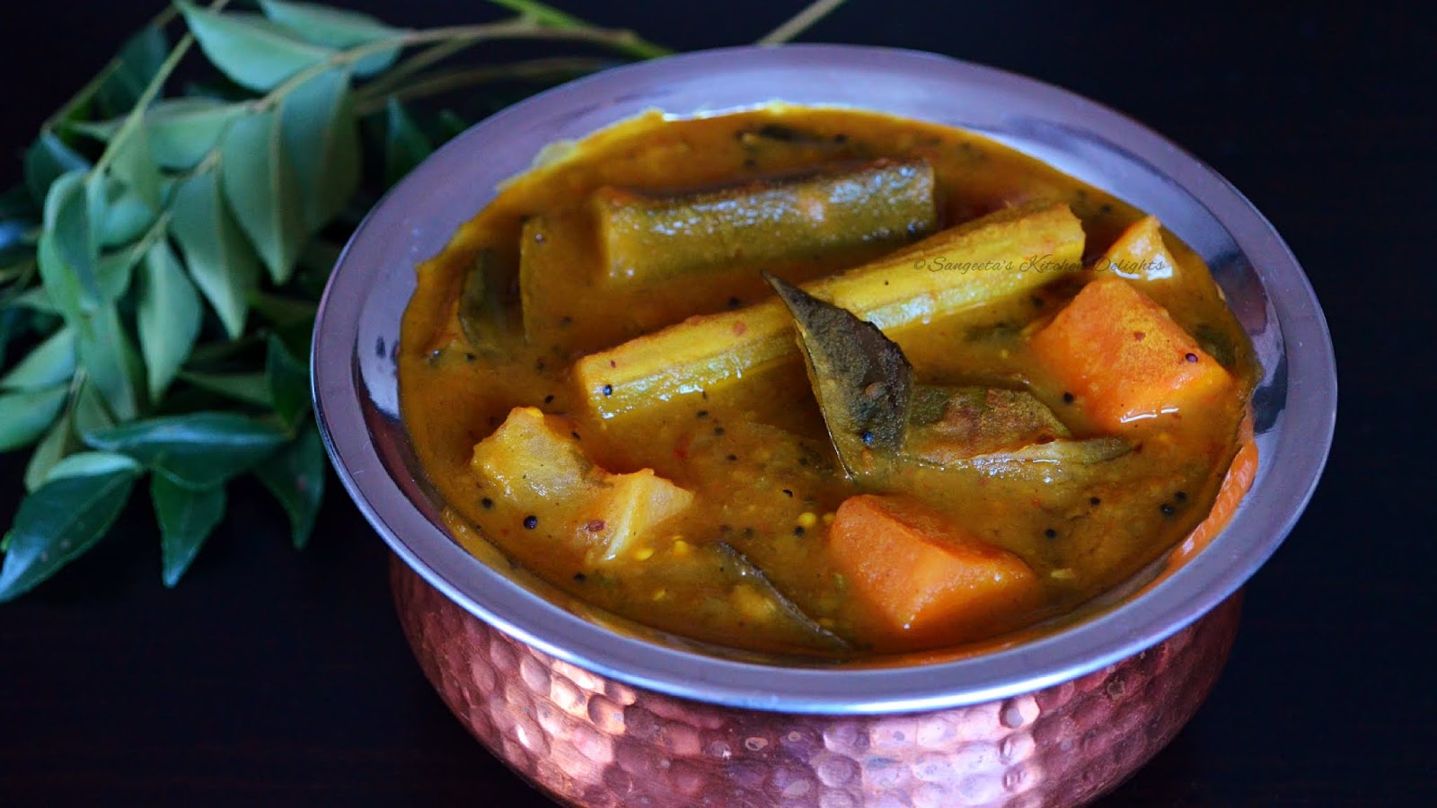 Hotel style Mixed Vegetable Sambar | South Indian Sambar recipe ...