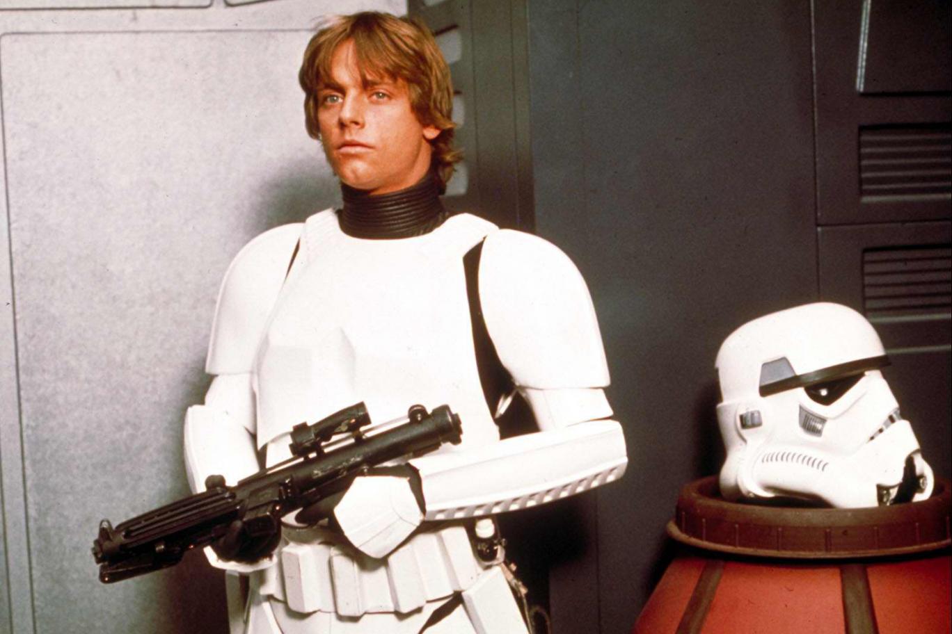 The Geeky Guide to Nearly Everything: [Movies] Mark Hamill, Stormtrooper