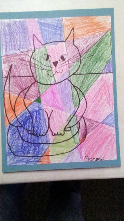 ART with Mrs. Smith: Cubism Cats