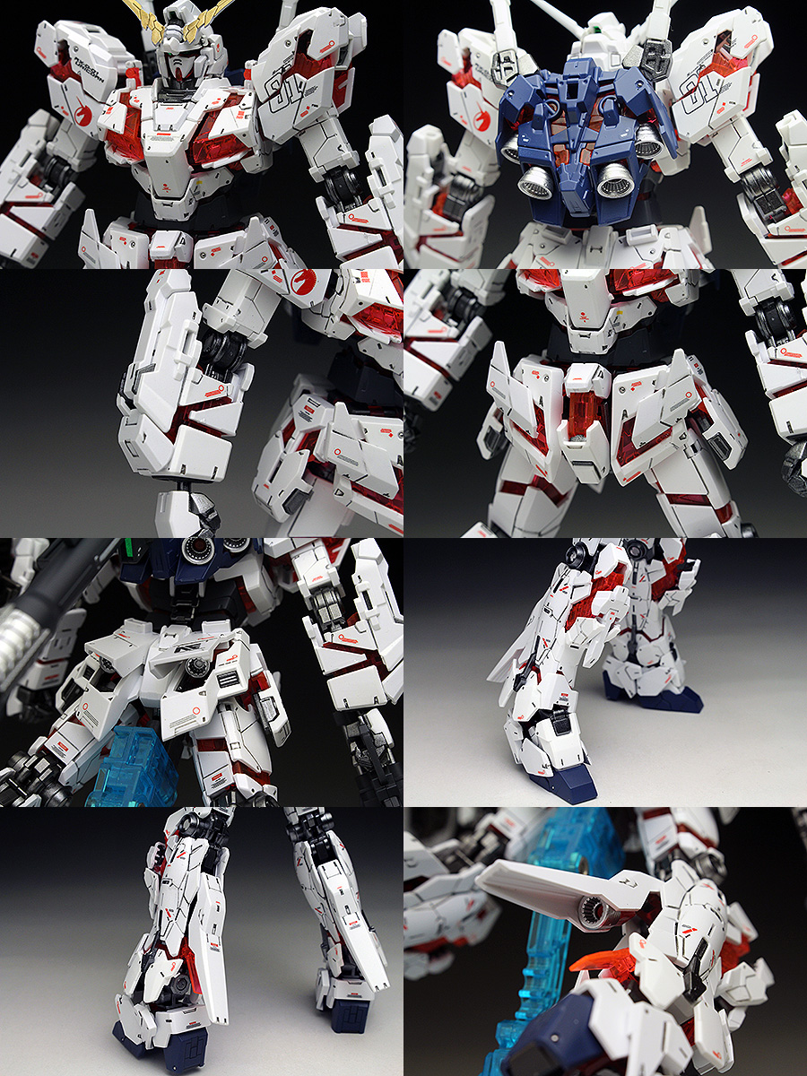 Painted Build: RG 1/144 RX-0 Unicorn Gundam