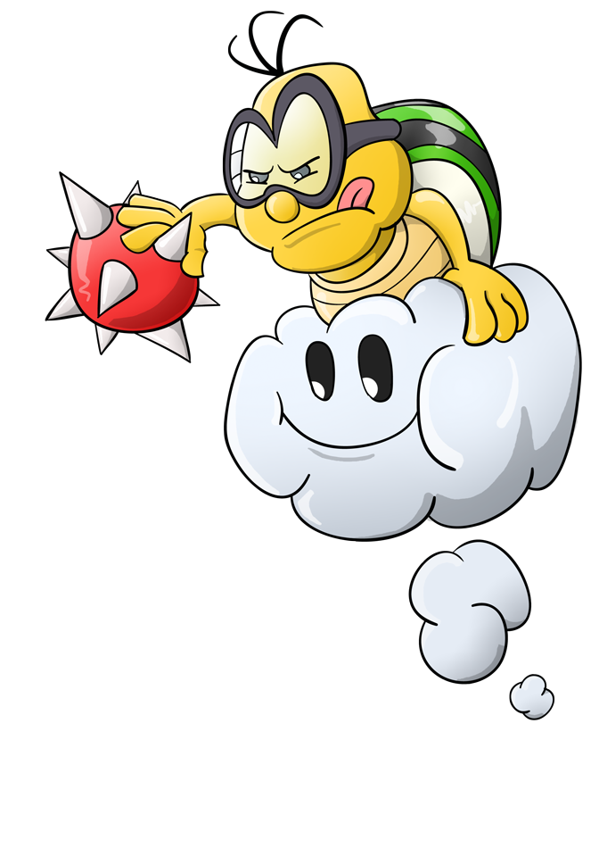 Gnarlee: Lakitu, Spiny and Buzzy
